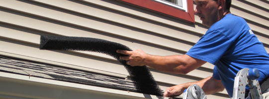 Hudson Valley Leaf Defier to Prevent Clog Gutters